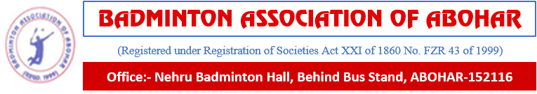 About Us - Badminton Association of Abohar